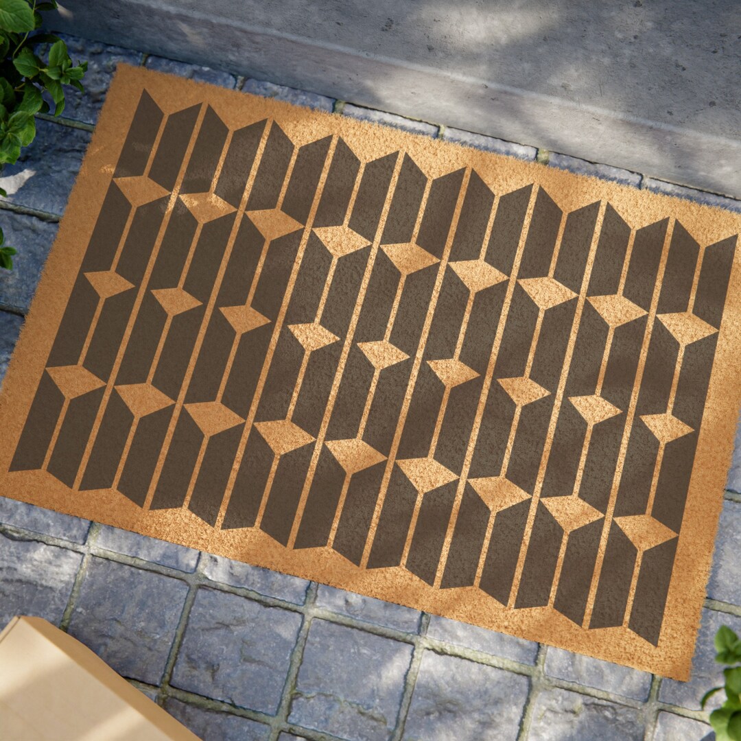 BTS Doormat BTS Logo Geometric Pattern - Etsy