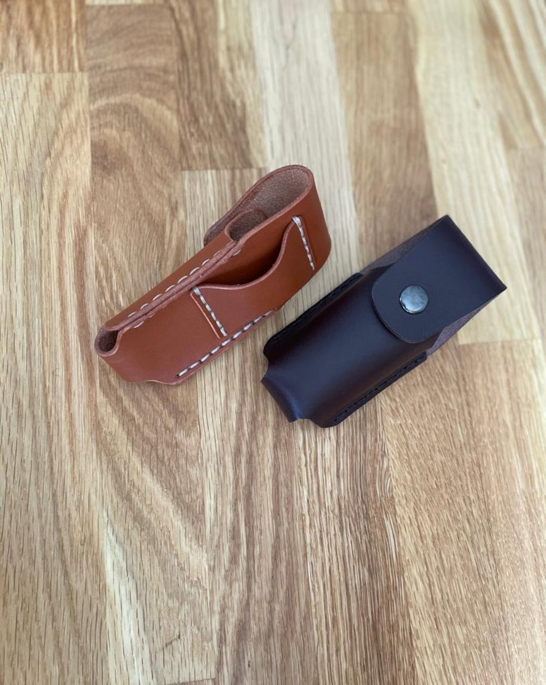 Knife Scabbard for Victorinox Edc Knife Pouch Leather Belt - Etsy