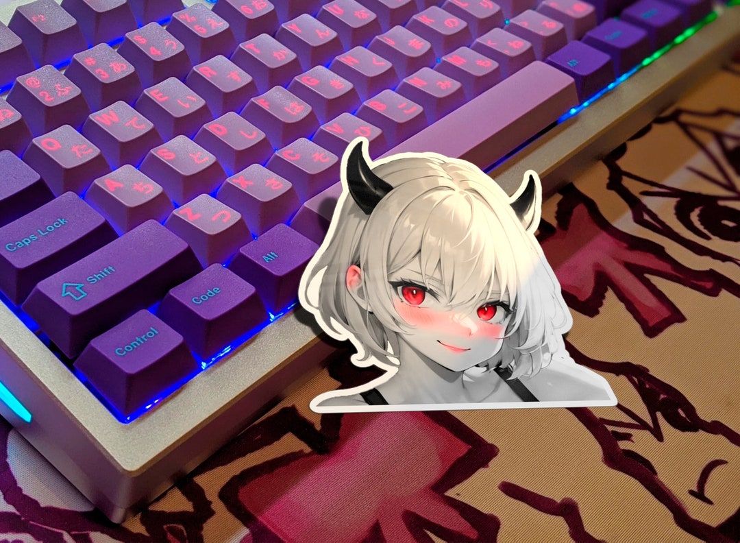 Anime Decal, Hot Anime Girl, Manga Sticker, Succubus Sticker, Sexy ...