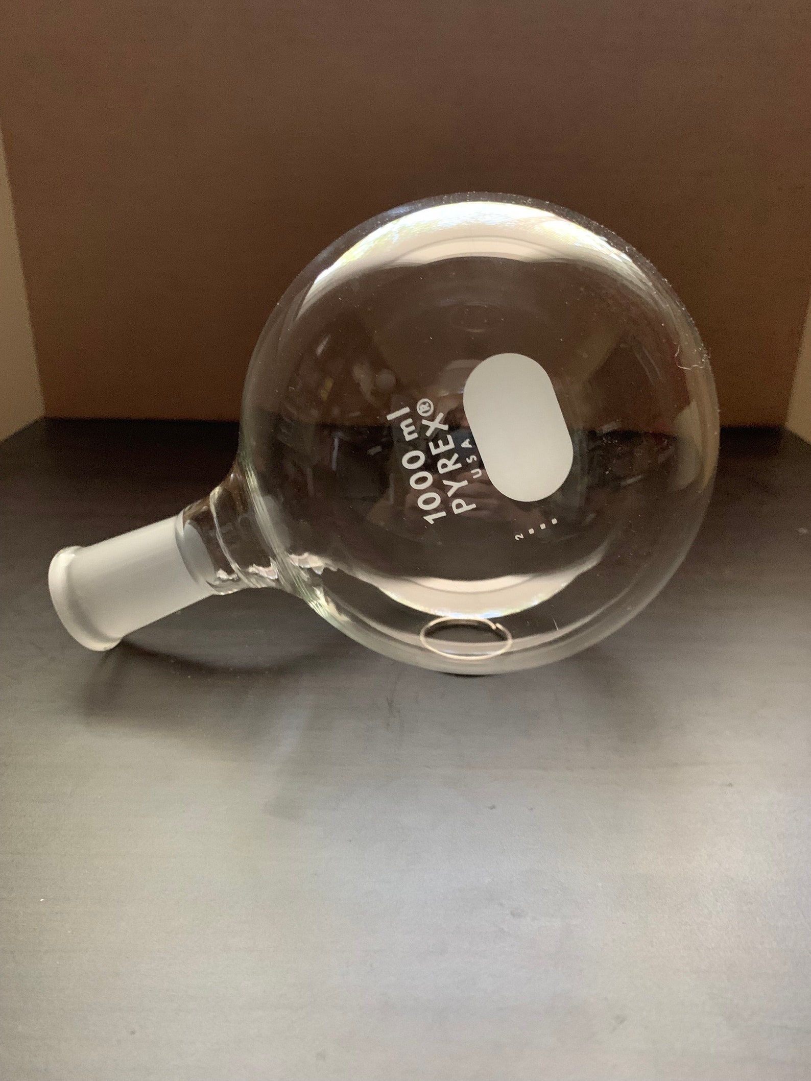 Pyrex 1000 Ml Chemistry Boiling Flask - Etsy