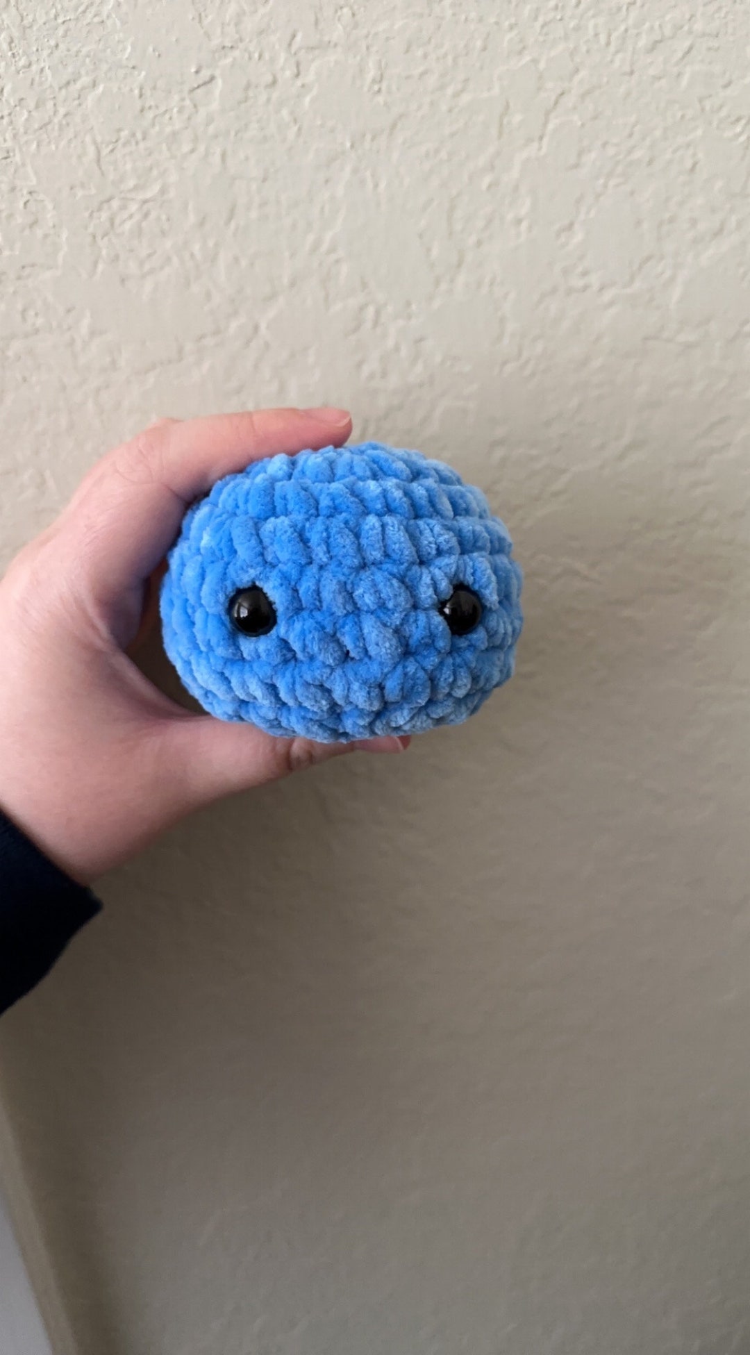 Crochet Stress Buddy Toy: Soft Squishy Fidget Plushie - Etsy