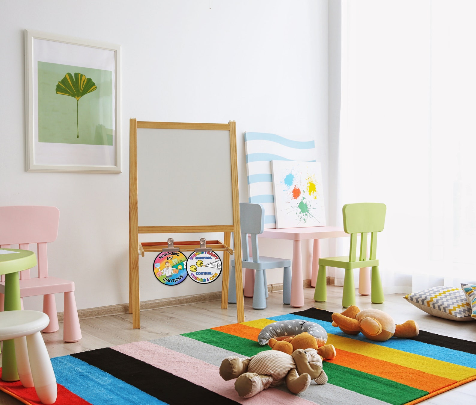 Things I Can Control Spinner Craft, What I Can & Can't Control, Kids ...