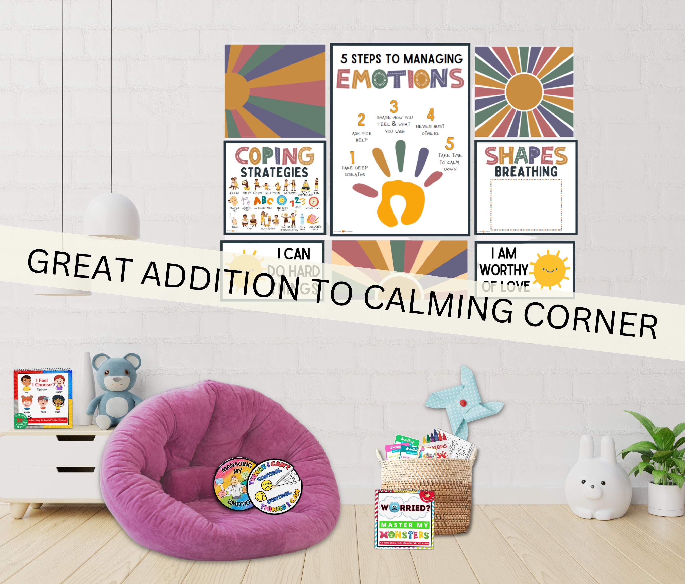 Things I Can Control Spinner Craft, What I Can & Can't Control, Kids ...