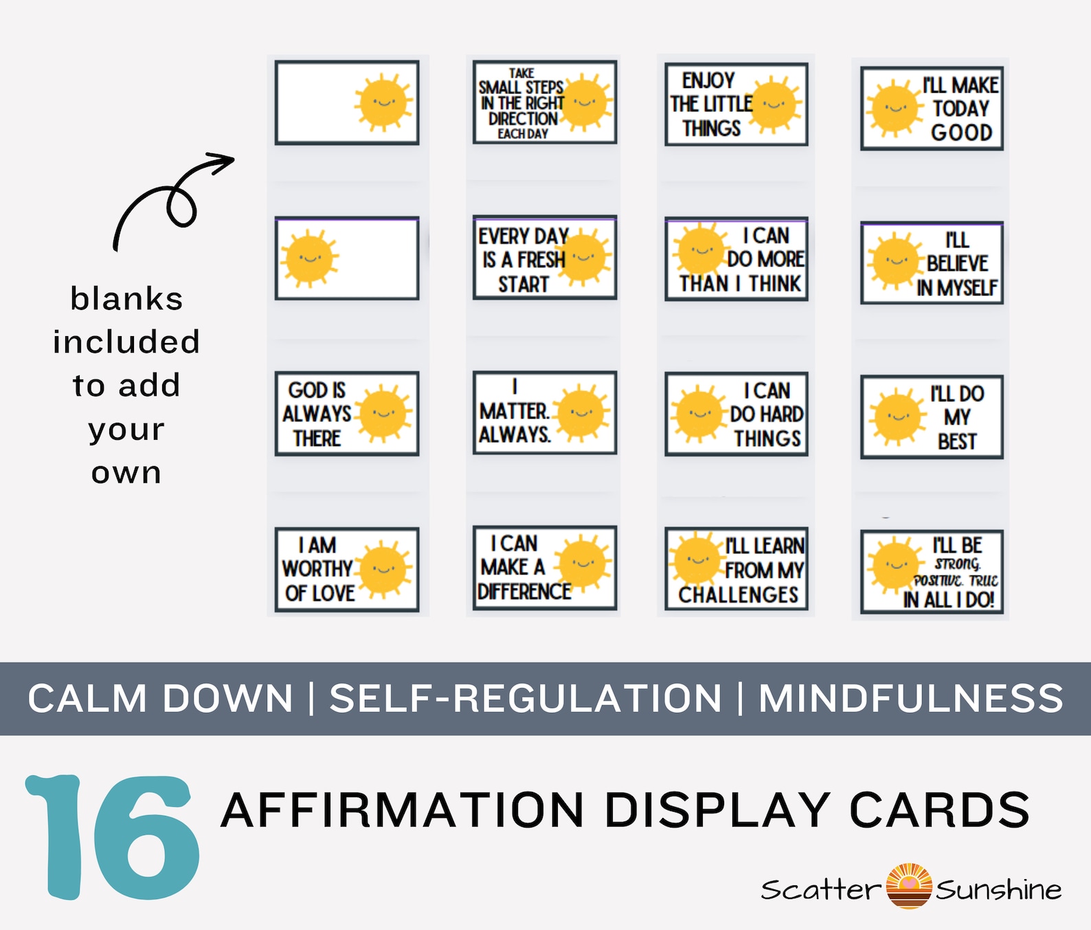 Kids Calming Corner Wall Art Classroom Boho Calm Down Printable Decor ...