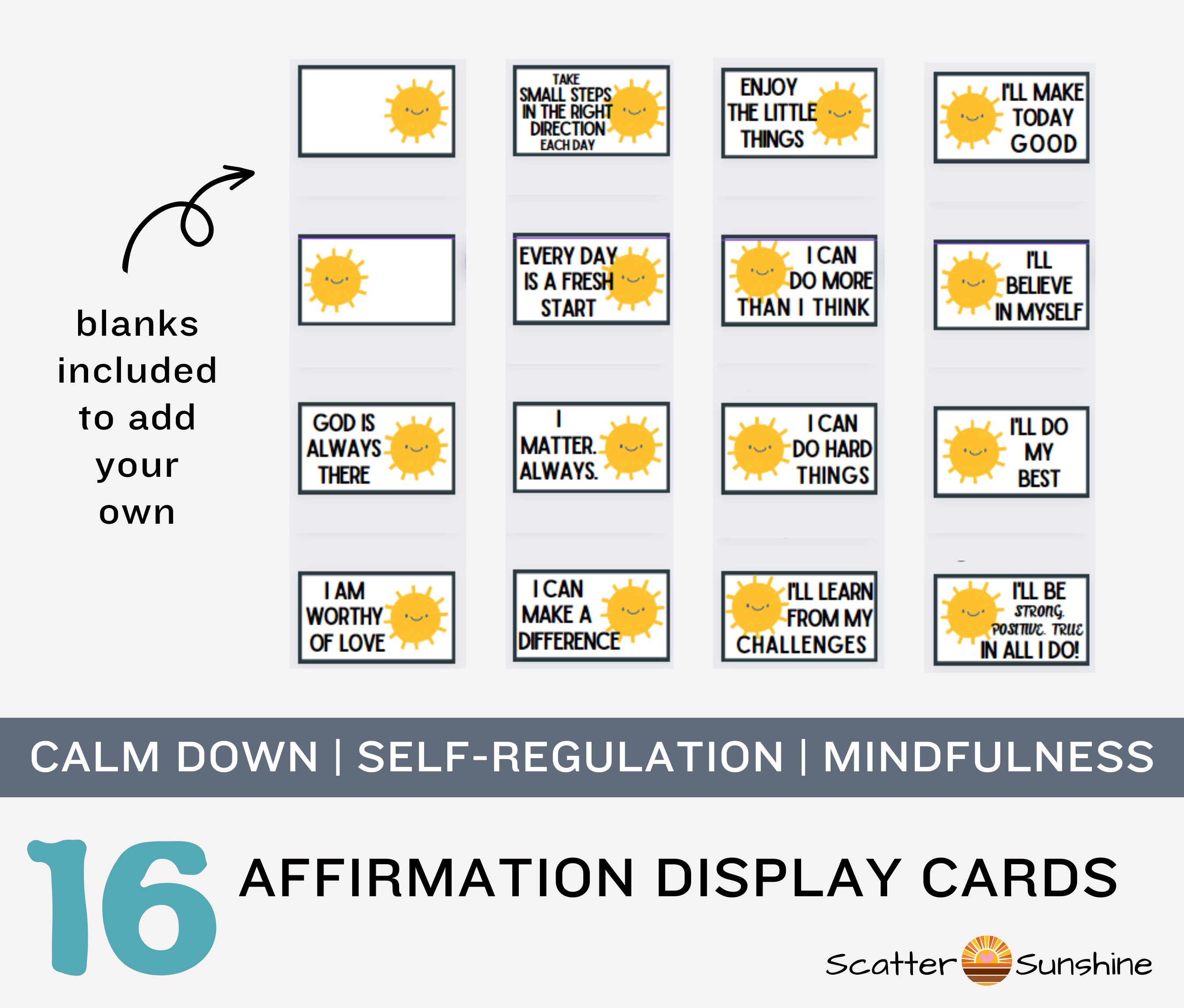 Kids Calming Corner Wall Art Classroom Boho Calm Down Printable Decor ...