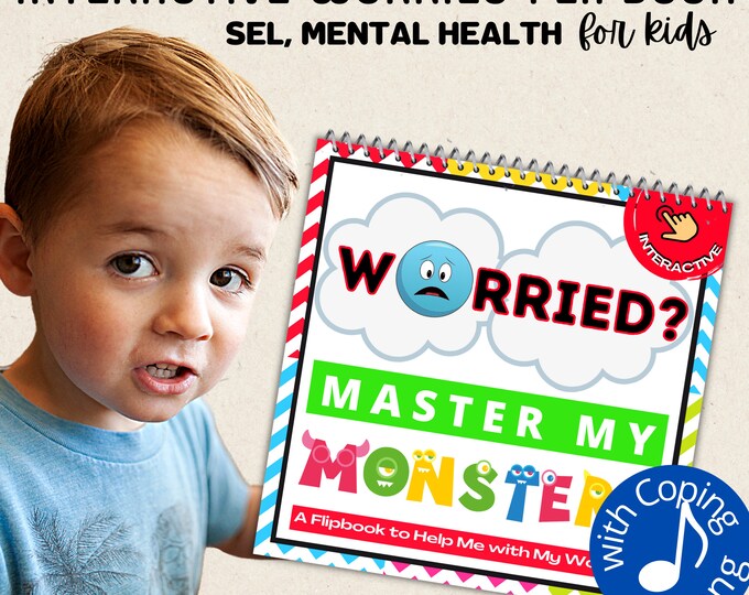 Worry Monster Classroom Wellbeing Feeling Emotion Therapy School ...