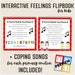 Feelings Flipbook. Kids Interactive Coping Strategies Flipbook - SEL ...