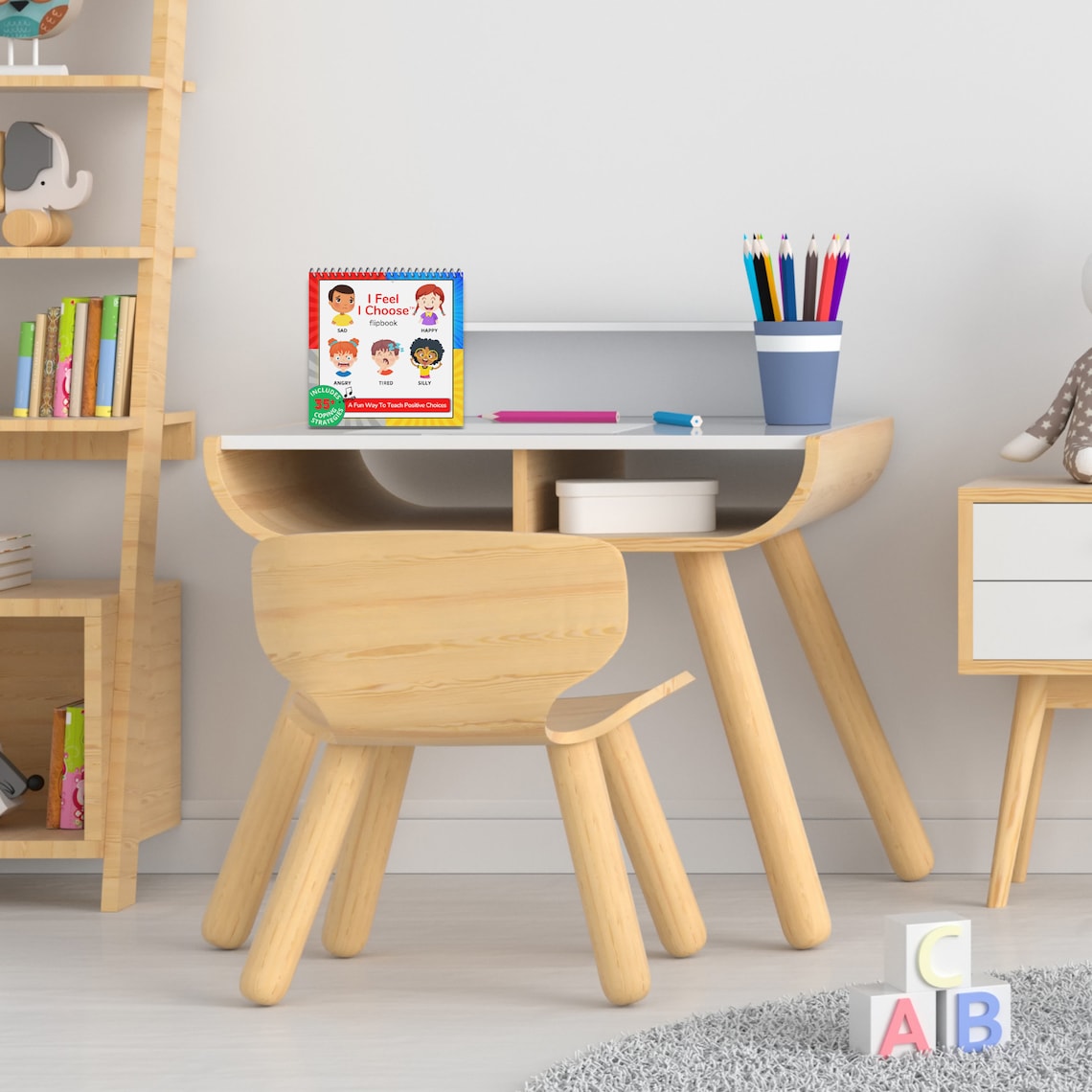 Feelings Flipbook. Kids Interactive Coping Strategies Flipbook - SEL ...