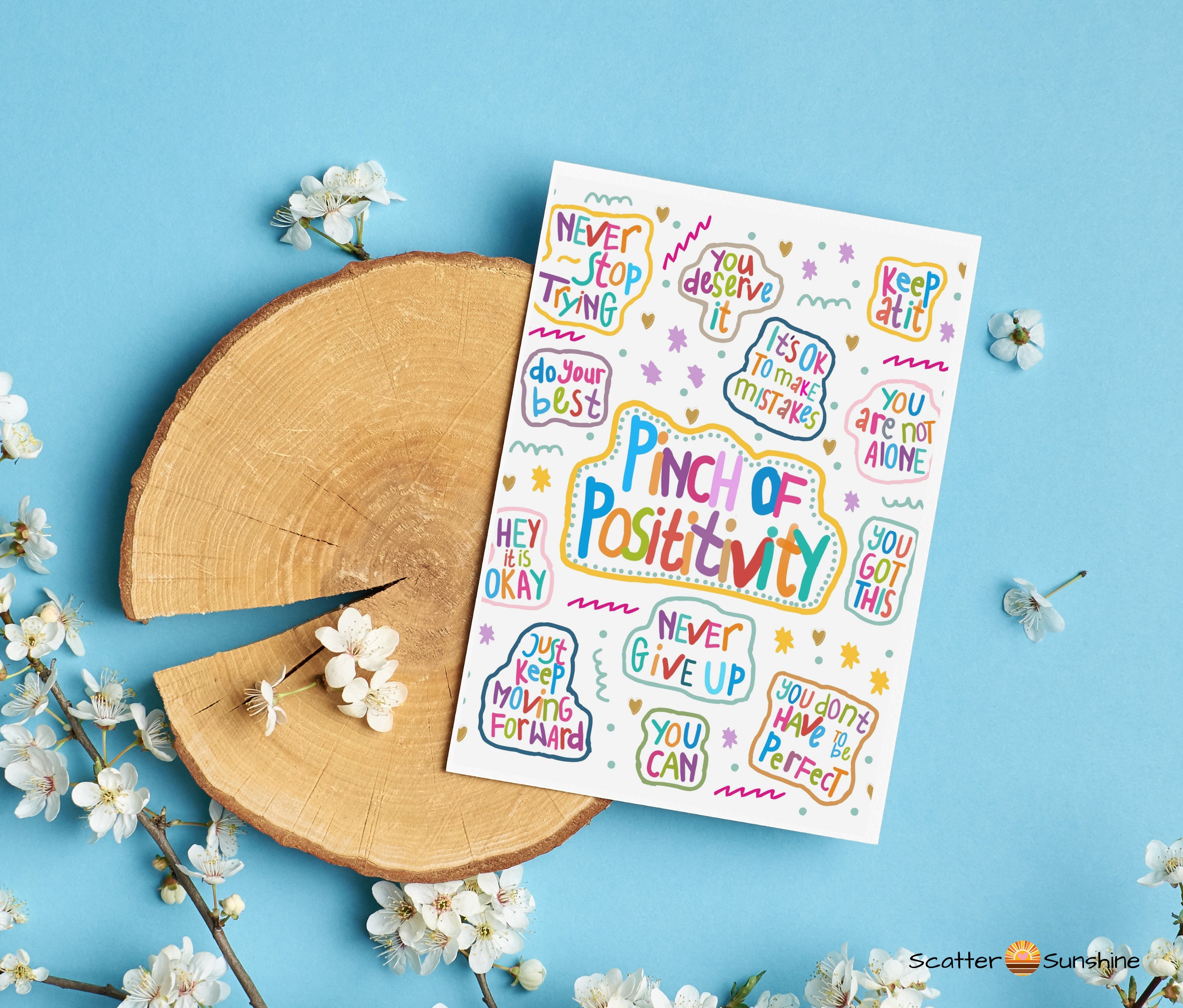 Positive Affirmations Journal, Binder, Card, Poster COVER Kids, Wall ...