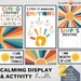 Kids Calming Corner Wall Art Classroom Boho Calm Down Printable Decor ...