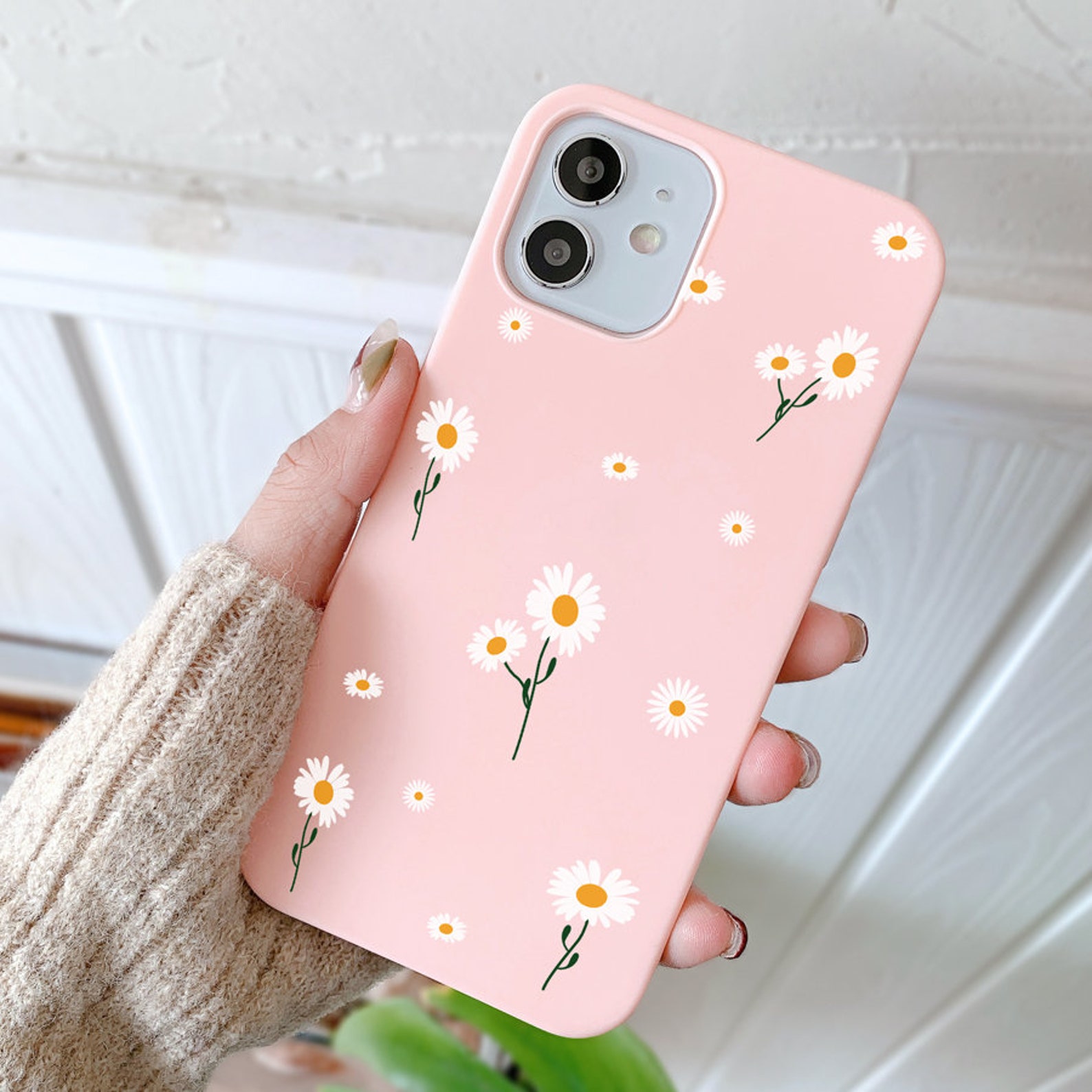 Cute Simple Daisy Flower Phone Case - Etsy