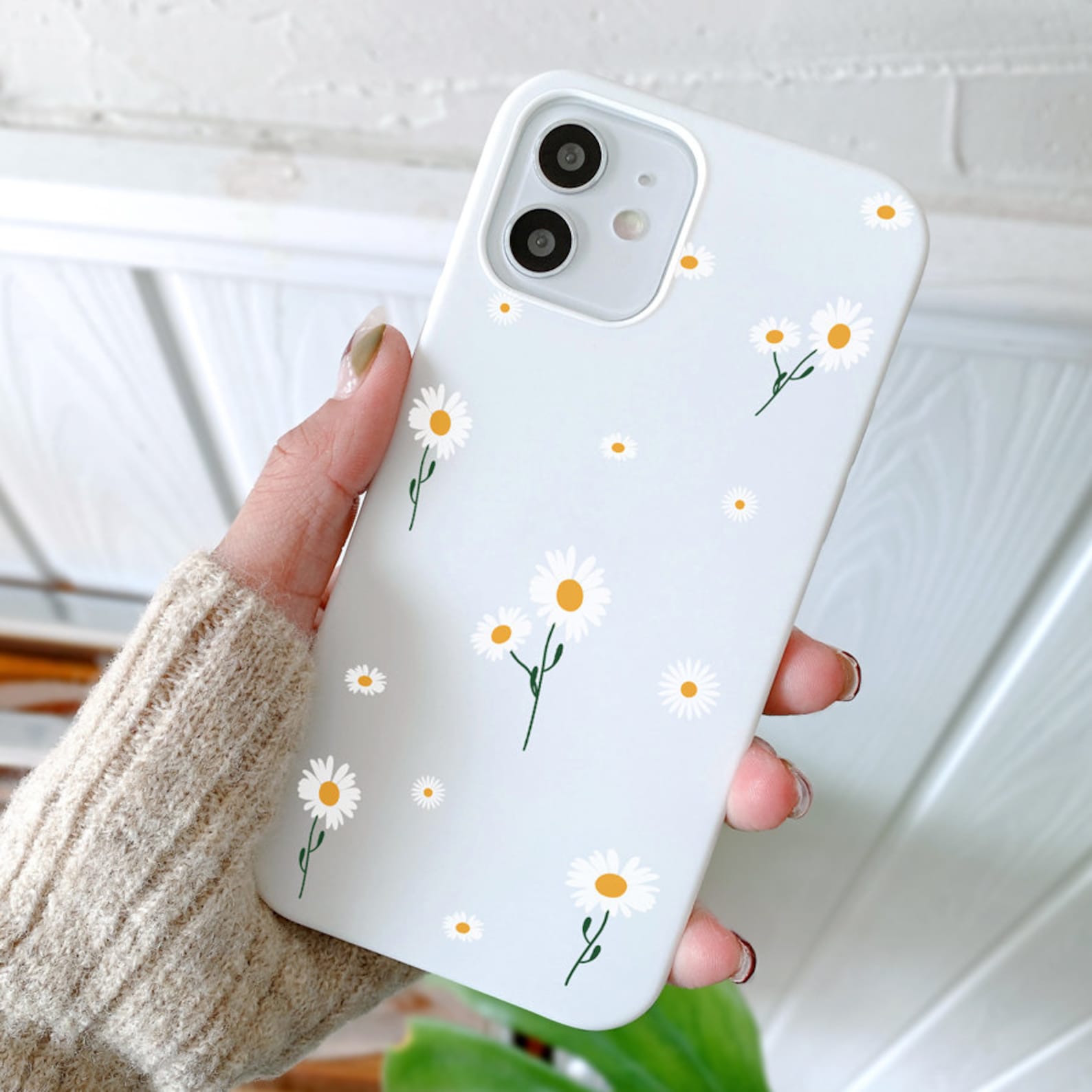 Cute Simple Daisy Flower Phone Case - Etsy