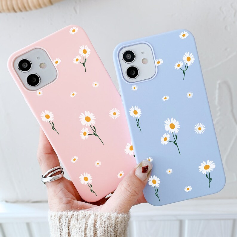 Cute Simple Daisy Flower Phone Case - Etsy