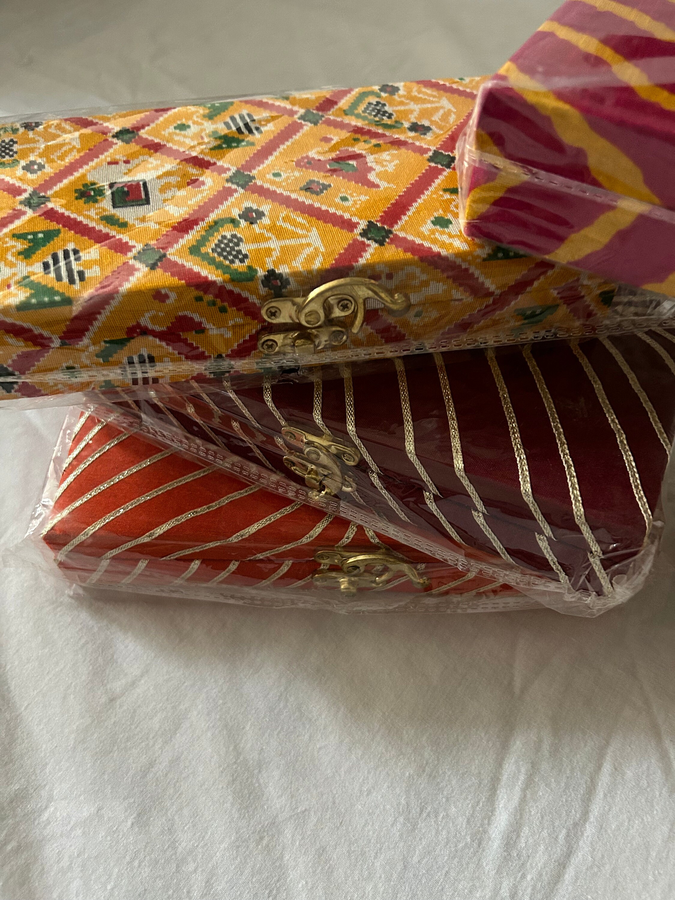 Indian Mithai/ Gift Boxesbrocade - Etsy