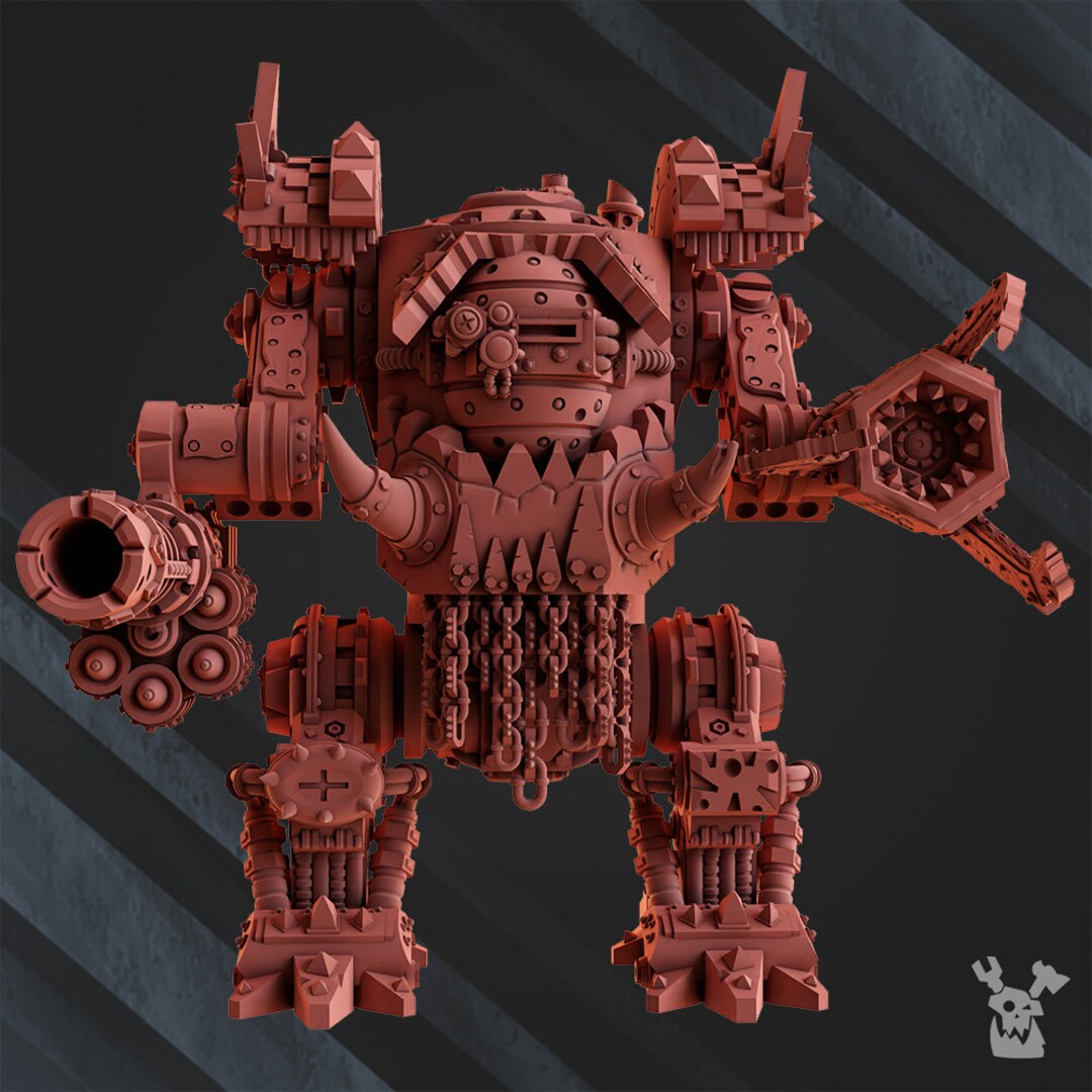 Dakkadakka Orc Deff Box Sci-fi Wargame Proxy Miniatures Tabletop RPG ...
