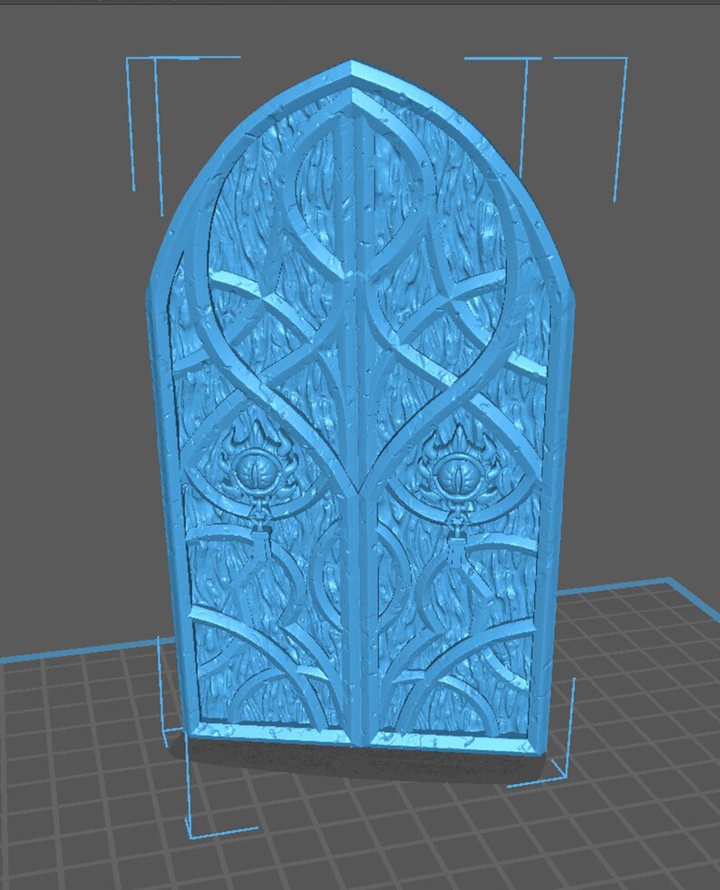 RPG Treasure Room Door Mimic Miniature Dnd Pathfinder - Etsy