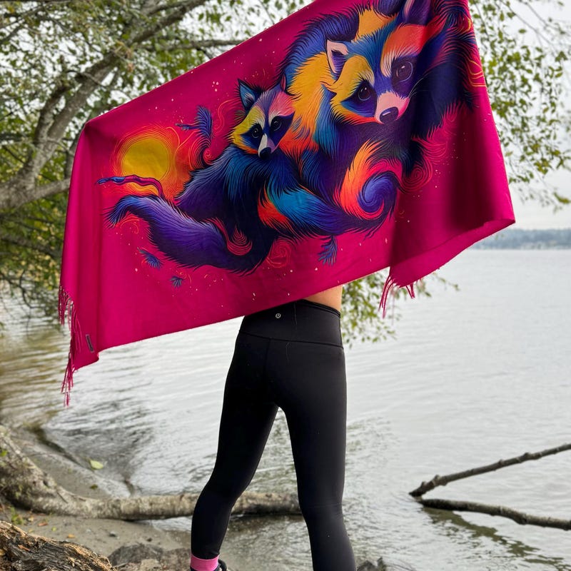 Rave Pashmina - Etsy