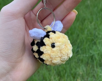Bee Keychain - Etsy