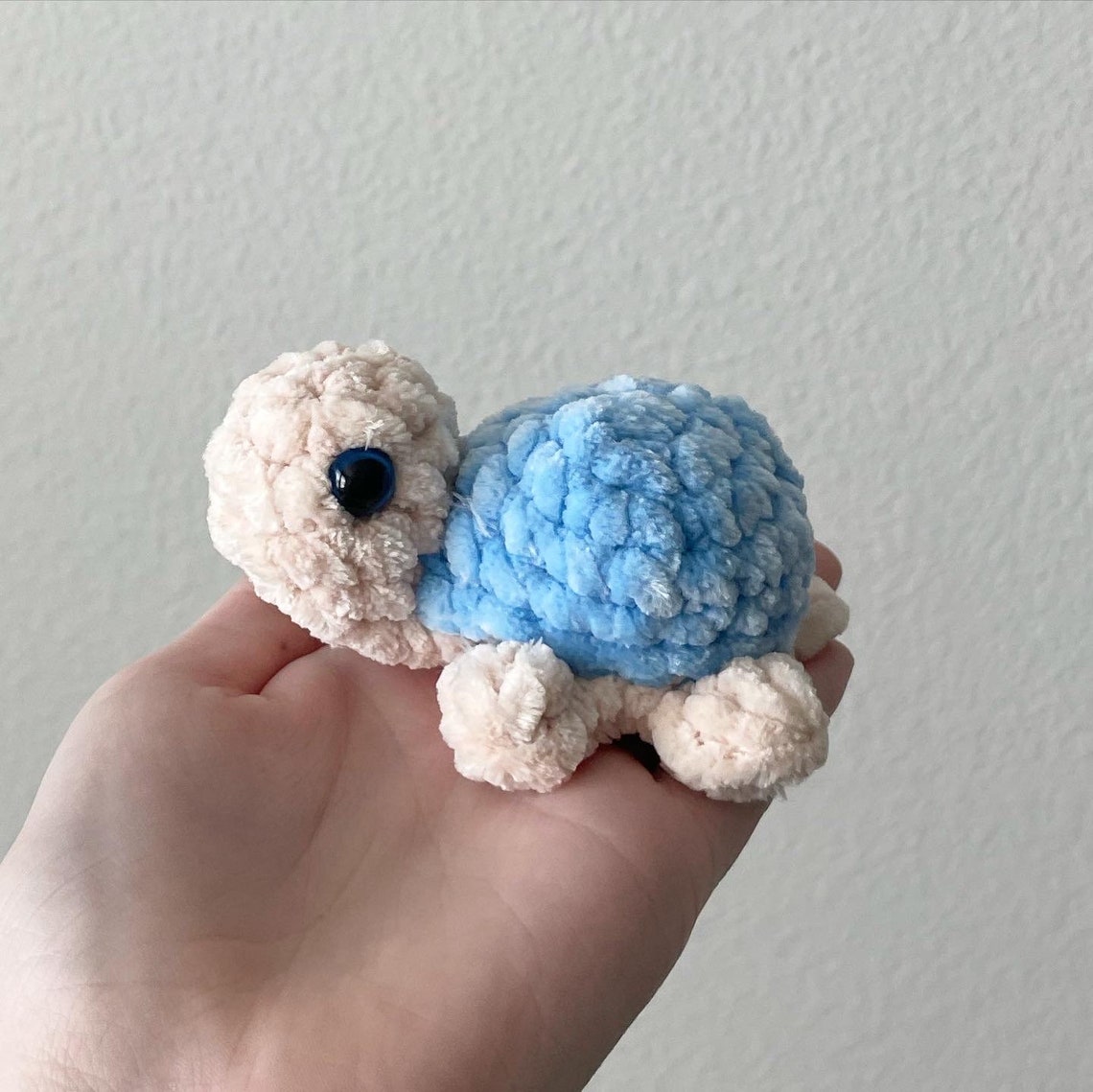 Mini Crochet Turtle custom - Etsy