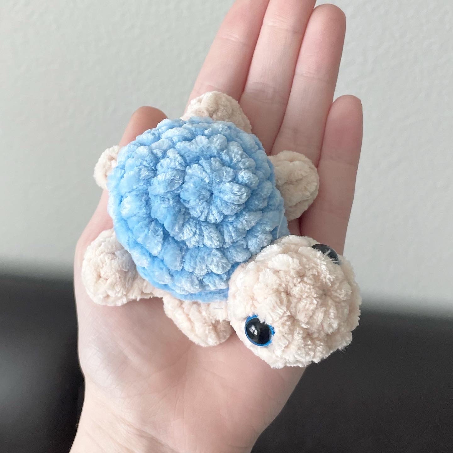 Mini Crochet Turtle custom - Etsy