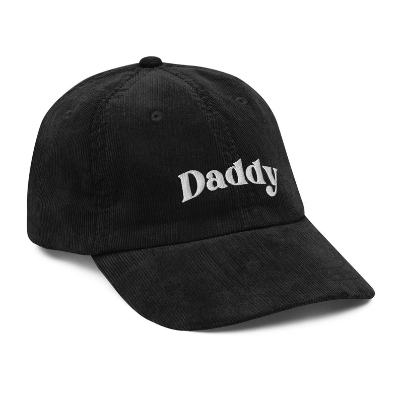 Daddy Vintage Corduroy Cap Dad Hat Daddy Hat Embroidered - Etsy