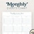 Payday & Bill Schedule, Weekly Bill Tracker, Monthly Bill Planner ...