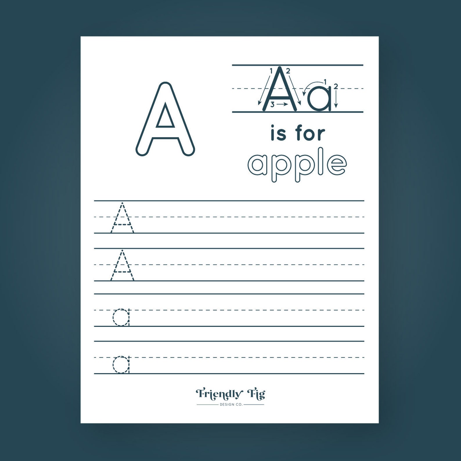 Alphabet Printable Practice Sheets | ABC Alphabet Chart, Educational ...