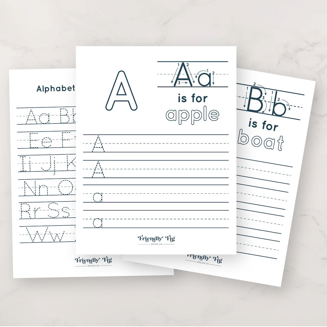 Alphabet Printable Practice Sheets | ABC Alphabet Chart, Educational ...