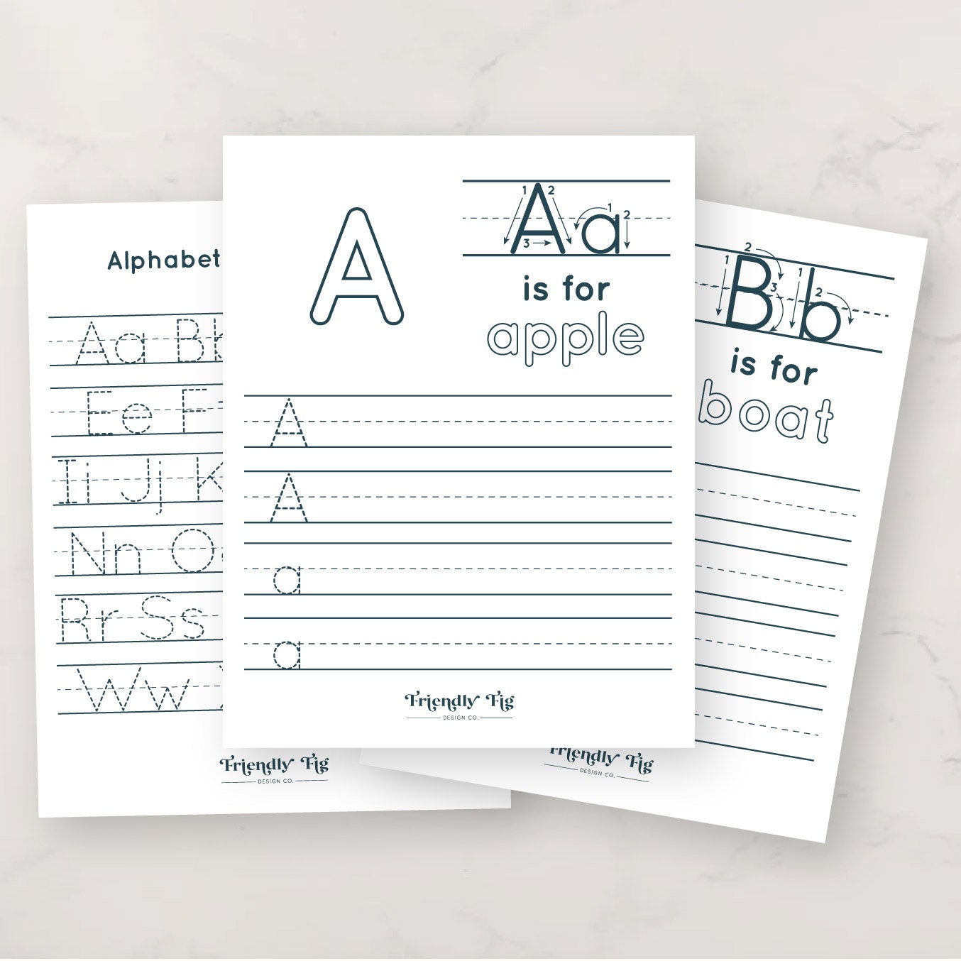 Alphabet Printable Practice Sheets | ABC Alphabet Chart, Educational ...