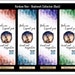 Rainbow Rain Bookmarks, Beautiful, Creative & Imaginative Raining ...