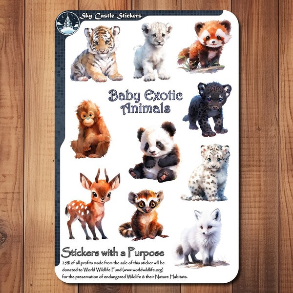 Exotic Animals - Etsy