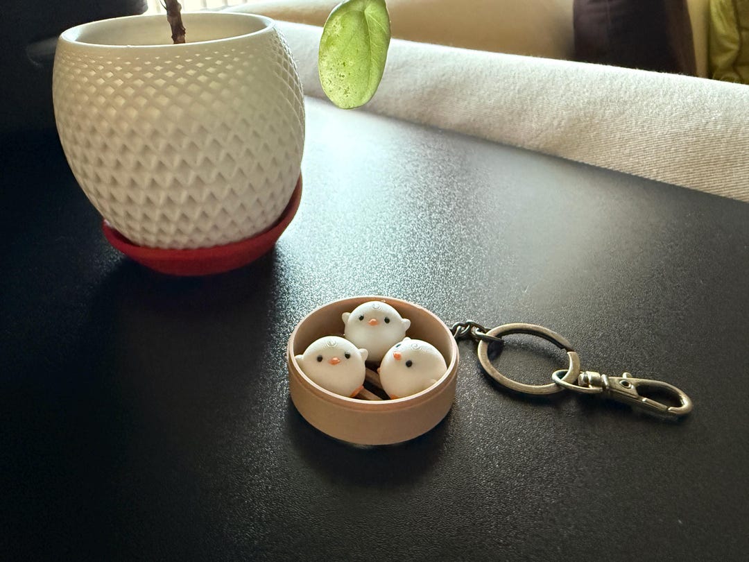 Ducky Buns Key Chain/backpack/handbag Accessory, High-quality, Super ...