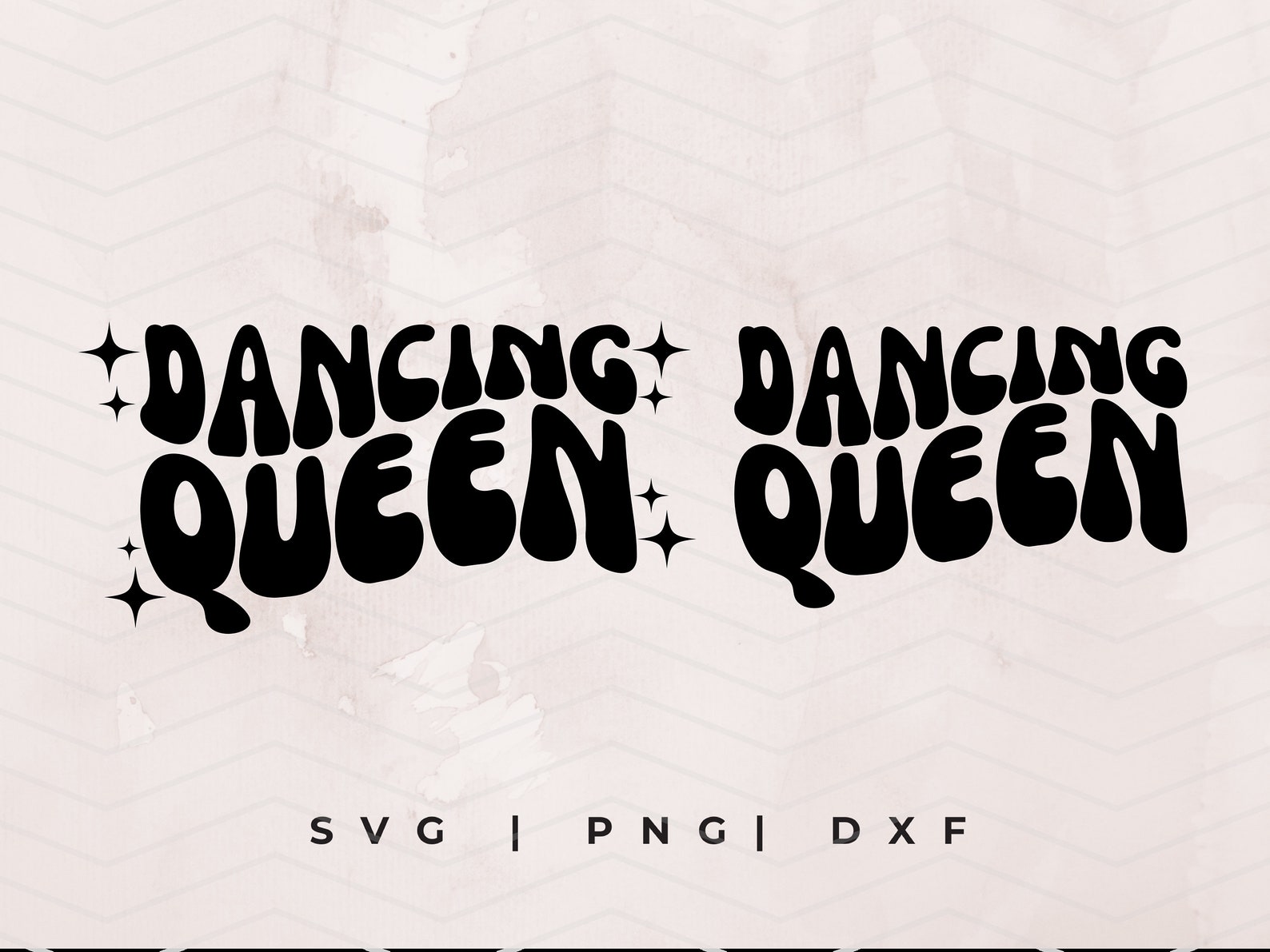Dancing Queen SVG, Disco Svg, Groovy SVG, Girls Night Svg, Wavy Text ...