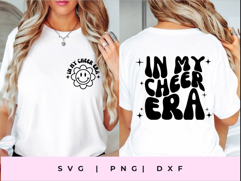 In My Cheer Era SVG, Cheer SVG, in My Cheerleader Era, Cheerleading SVG ...