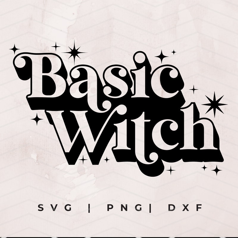 Basic Witch Svg - Etsy