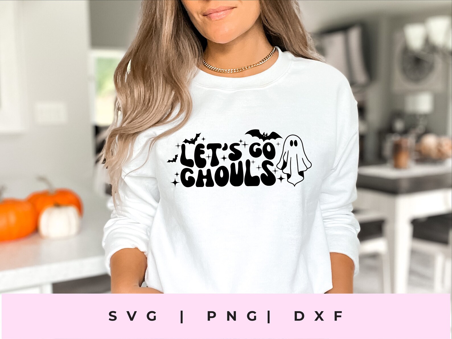 Let's Go Ghouls SVG Retro Halloween SVG Spooky Vibes SVG - Etsy