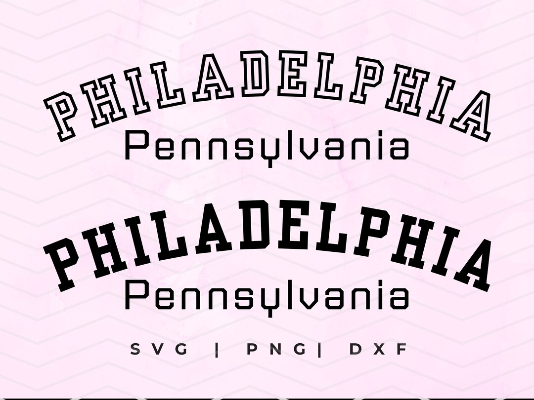 Philadelphia Varsity Svg, Philadelphia Svg, Philly Svg, Philly Varsity ...