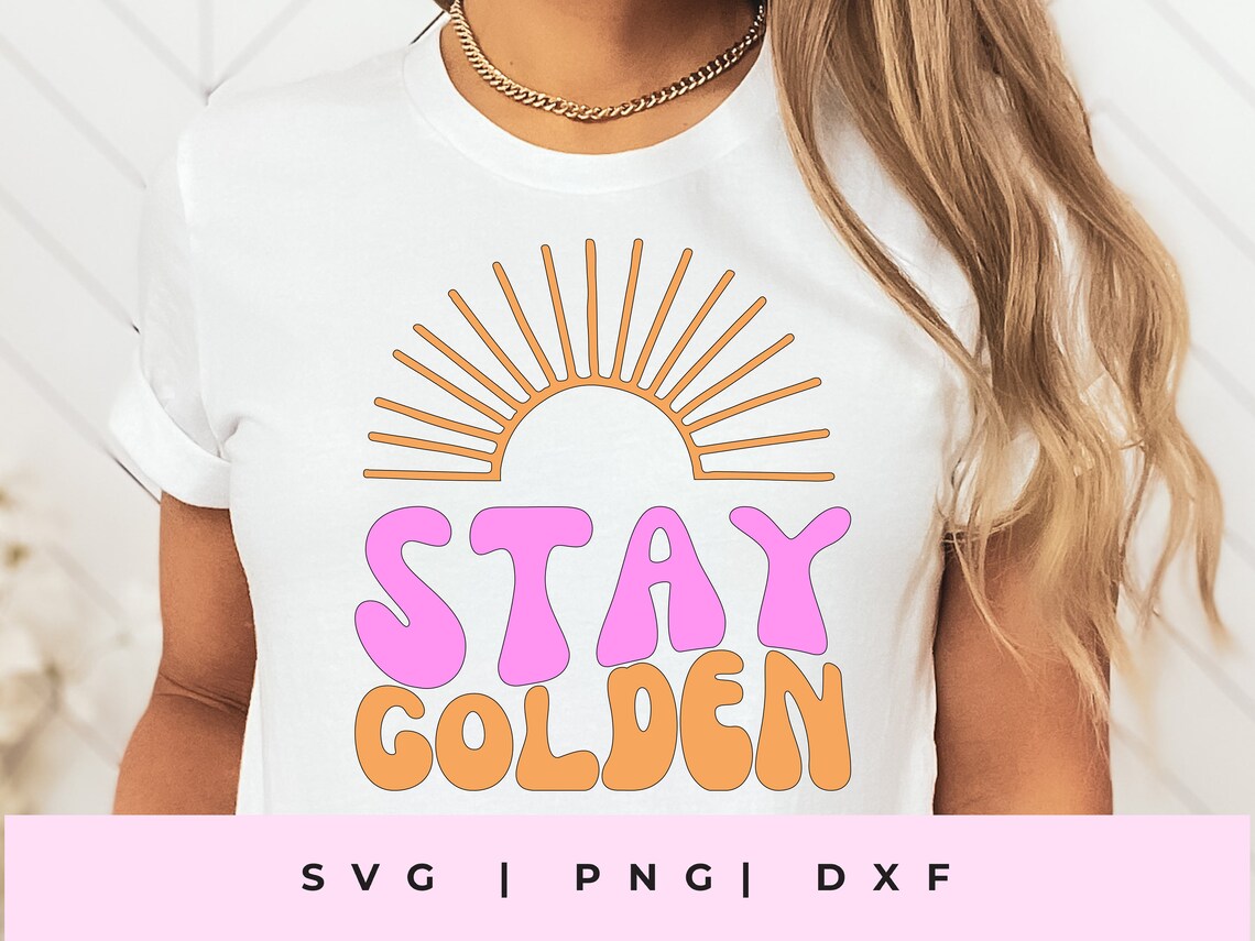 Stay Golden SVG Retro Summer SVG Summer SVG Summertime Svg - Etsy