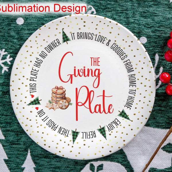Giving Plate Svg - Etsy