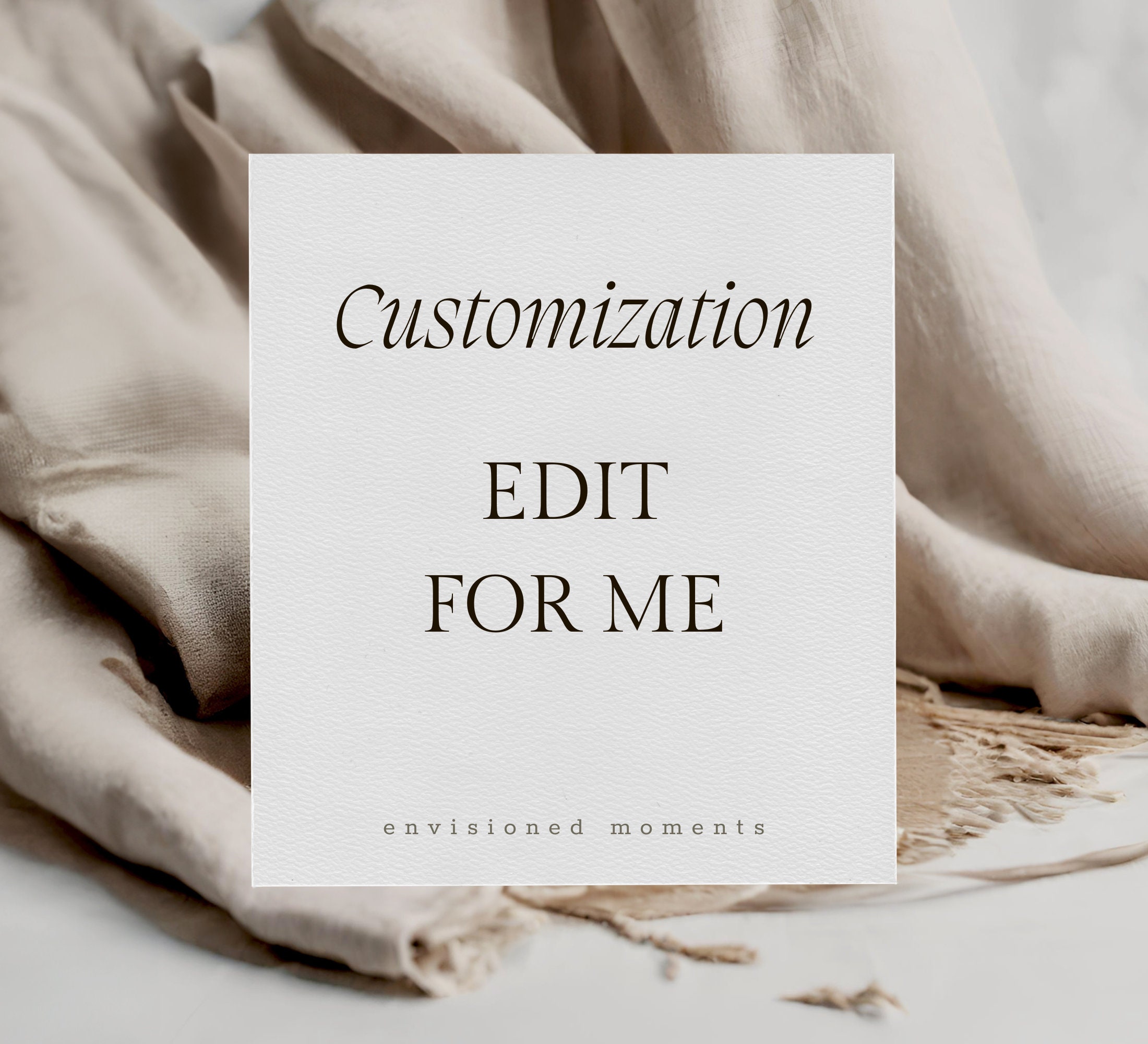 Customization Add On, Edit Template for Me Add-on for Single Template ...