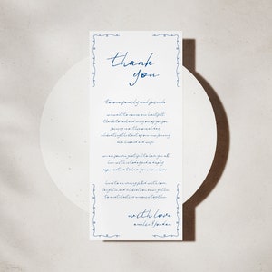 Scribble Thank You Card Template Hand Drawn Scribble Thank You Card ...