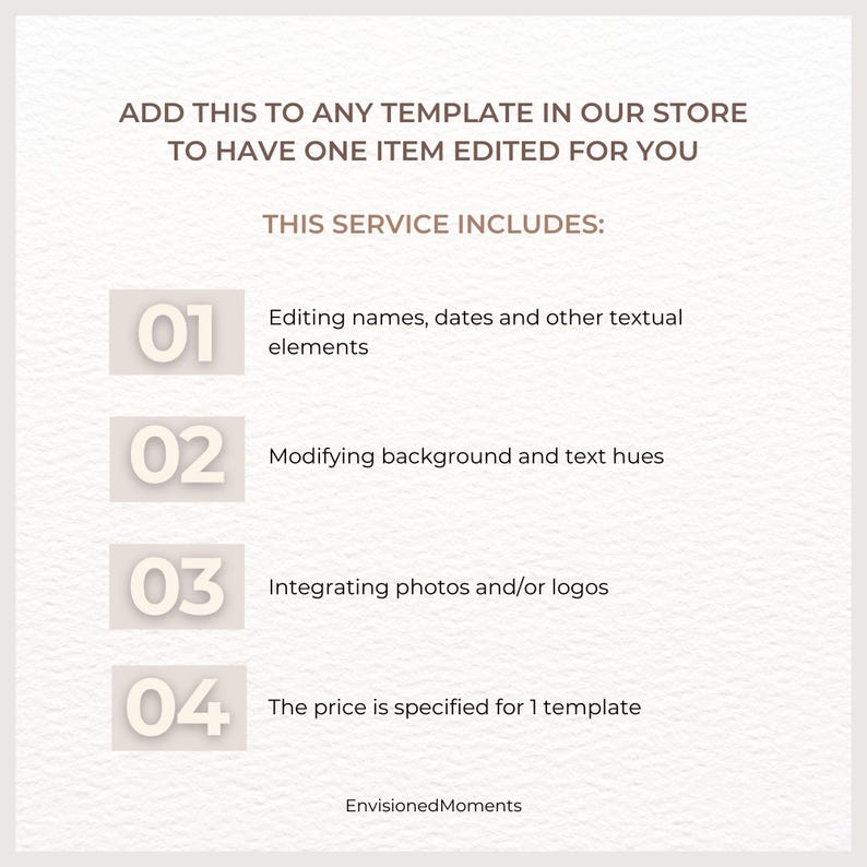 Customization Add On, Edit Template for Me Add-on for Single Template ...