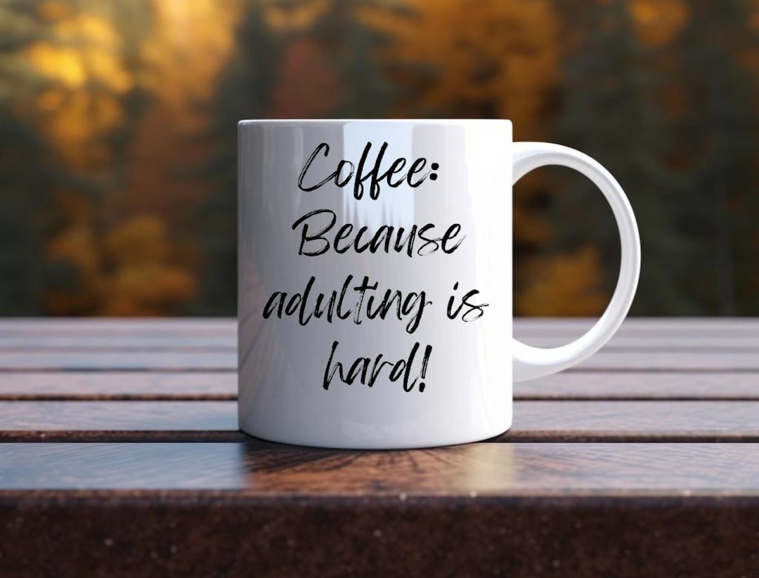 Mug Funny Pun Adult Humor Coffee Cup Gift for Mom Gift for Dad - Etsy