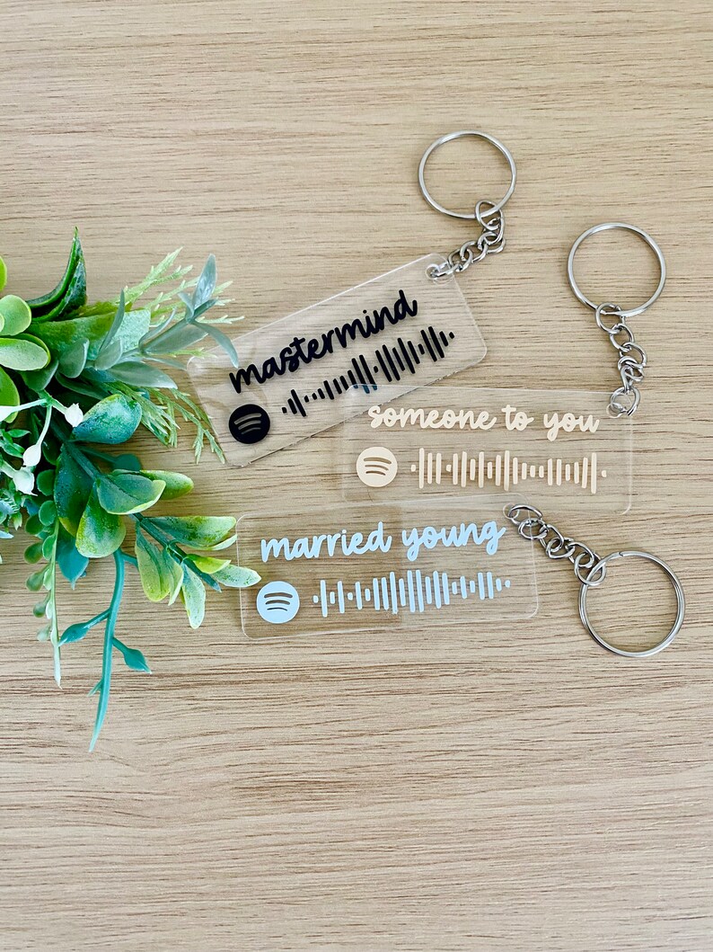 Spotify Keychain - Etsy