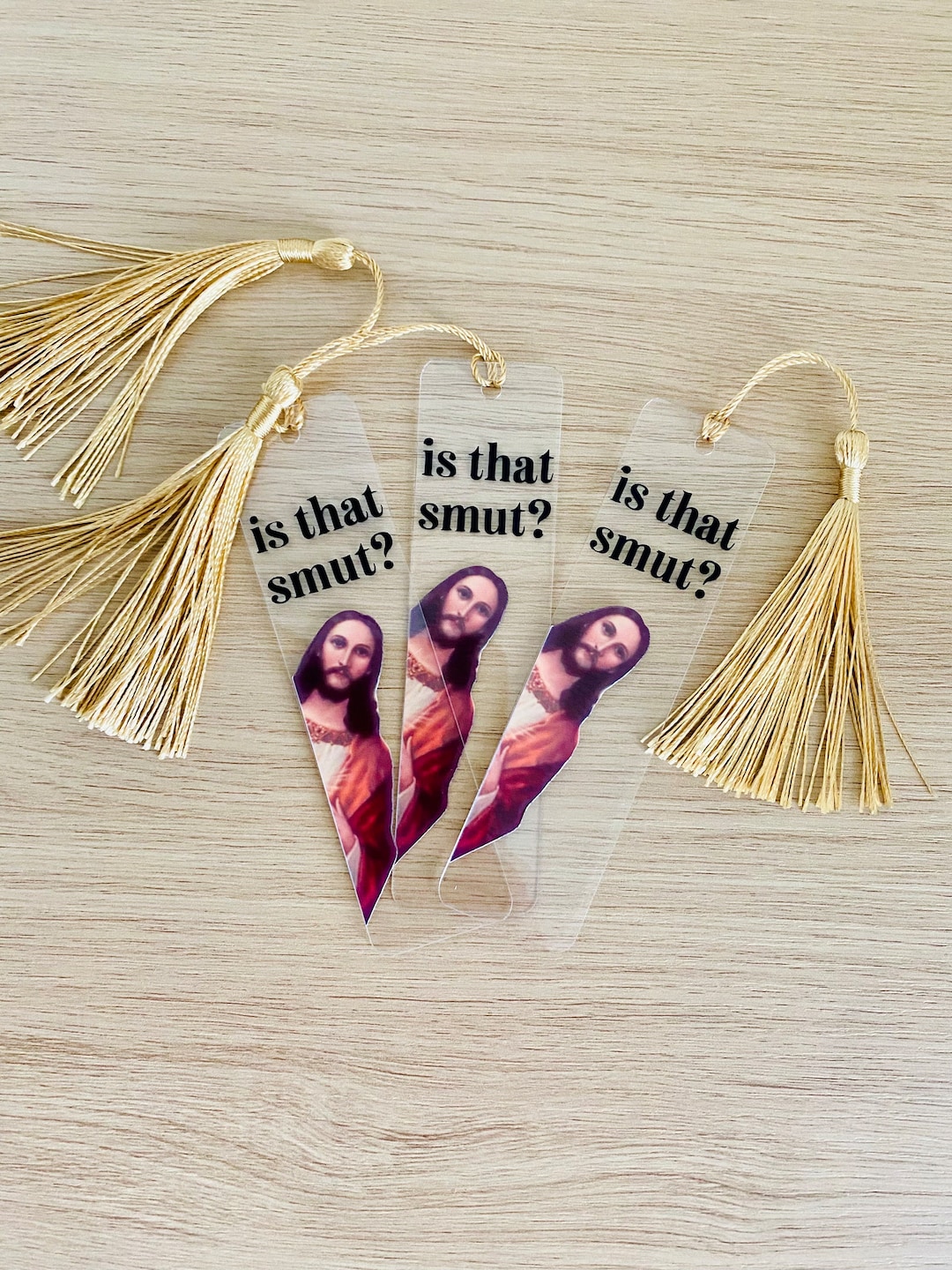 Smut Jesus Bookmark - Etsy