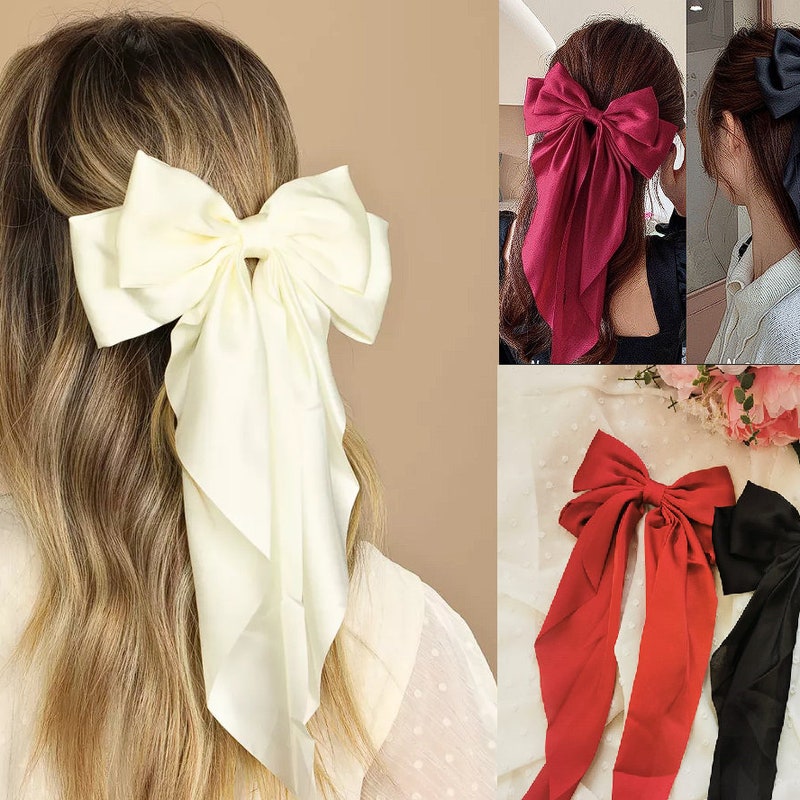 Oversized Hair Bow - Etsy