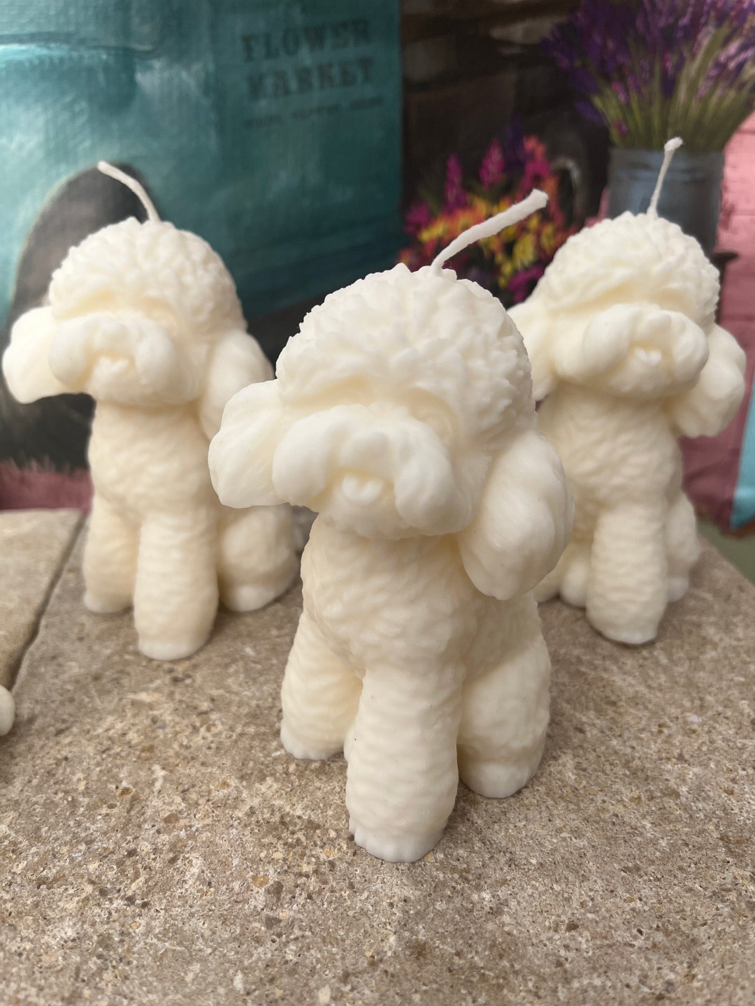 Handmade Dog Candle - Etsy