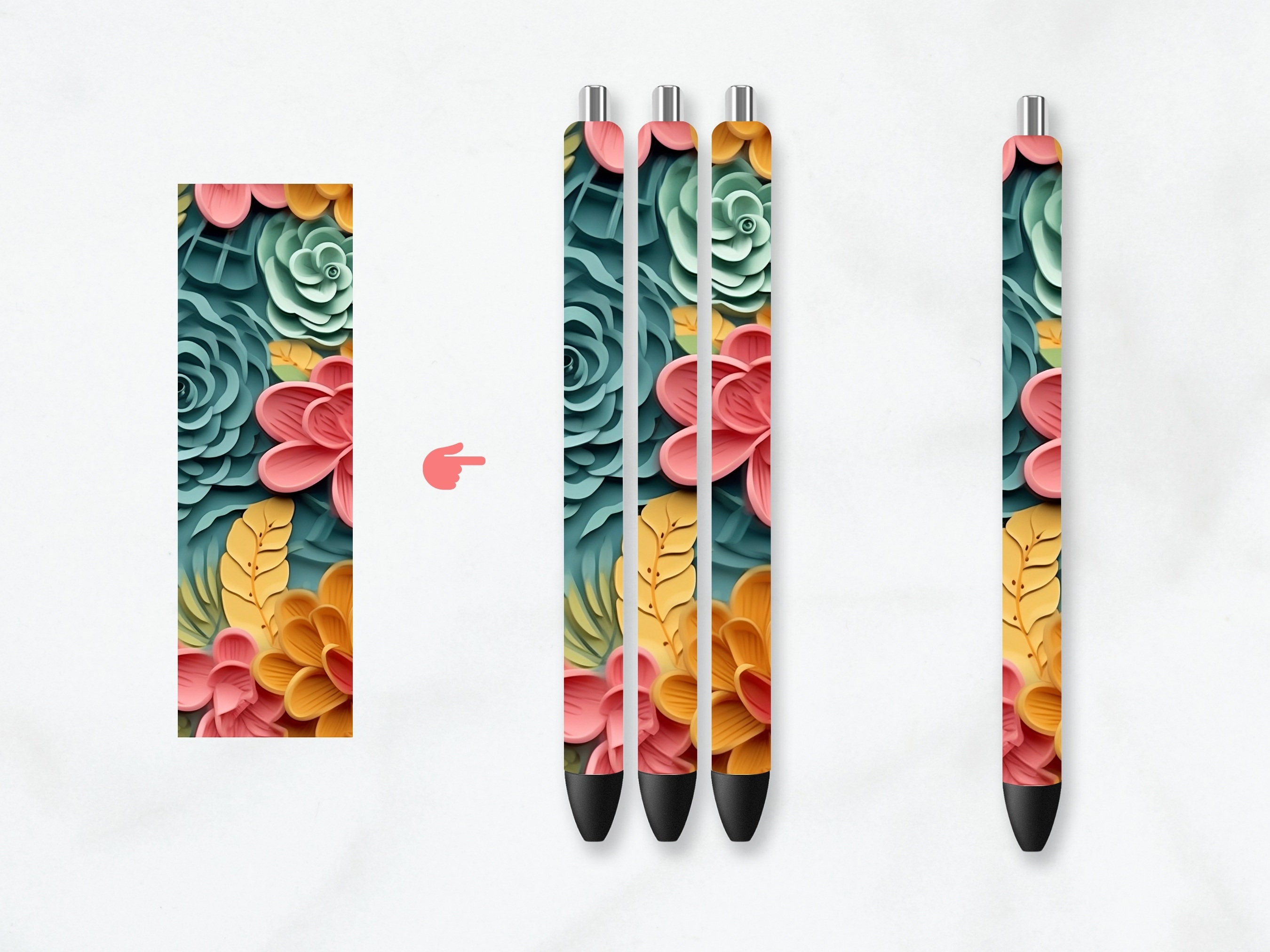 Sublimation Pen Wrap Bundles Sublimation Pens Templates - Etsy