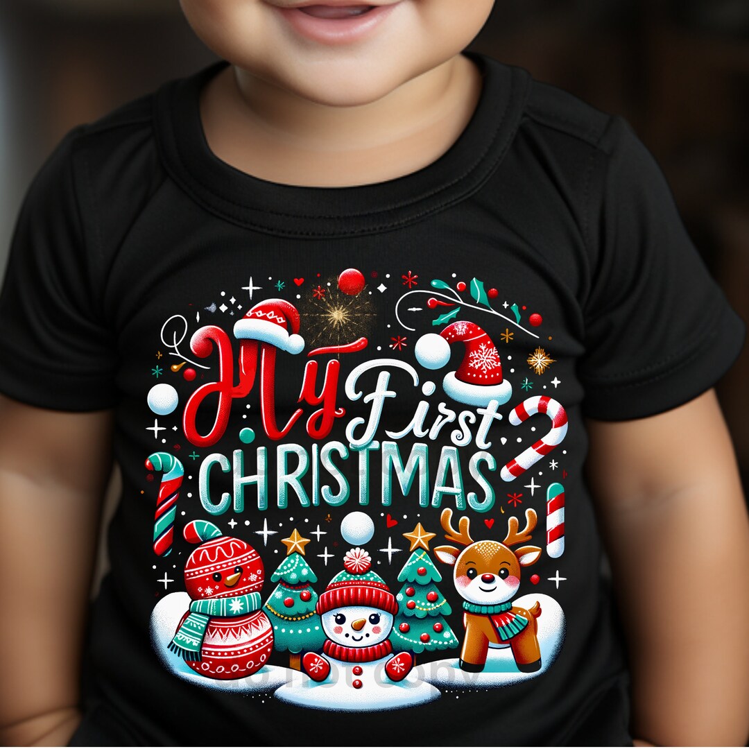 My First Christmas Png Christmas Png 1st Christmas Png Merry Christmas ...