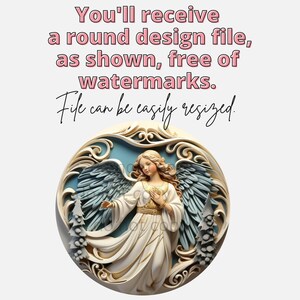 3D Angel Ornament PNG for Name Memorial Christmas Ornament PNG for ...